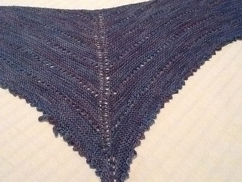 Ravelry: Simple Three's Shawl pattern by Camz Zoglmann