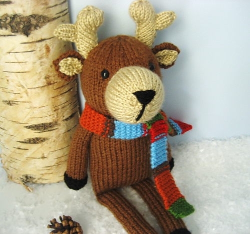 Ravelry: Knit Reindeer pattern by Amy Gaines