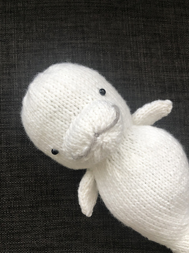 Ravelry: Beluga Whale pattern by Amy Gaines
