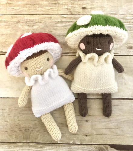 Ravelry: Mushroom Baby Doll pattern by Amy Gaines