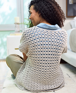Ravelry: Stacked Blocks Cardi pattern by Amy Gunderson
