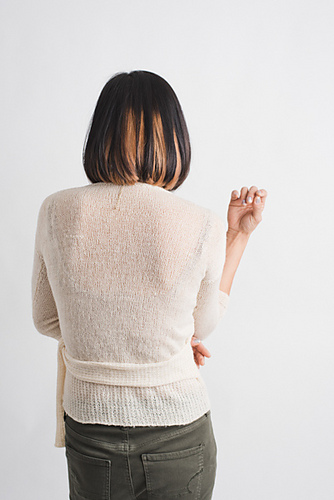 Ravelry: Everly Wrap Sweater pattern by Amy Gunderson