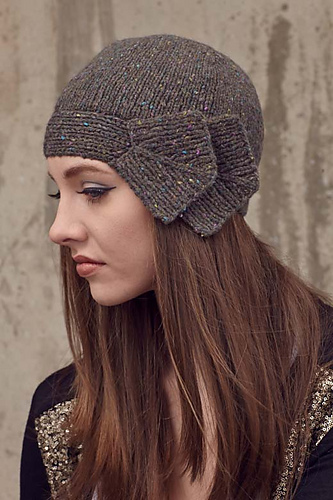 Ravelry: Bow and Arrow Hat pattern by Andrea Babb