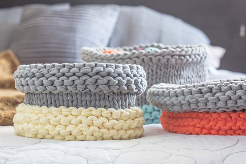 Ravelry: Cask Baskets pattern by Xandy Peters