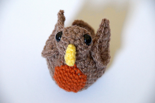 Ravelry: Robin Finger Puppet pattern by Amy Dawson