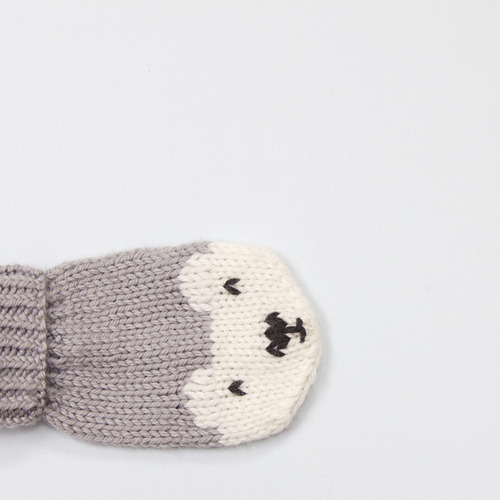 Ravelry: Penelope Polar Bear Mittens pattern by Button and Blue