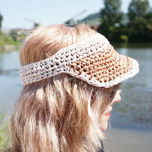 Ravelry: Super Paper Visor pattern by Anita Wech