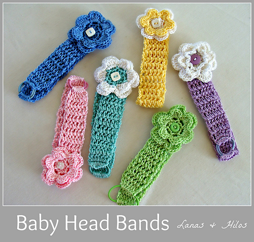 Ravelry: Baby Head Band pattern by Ana Contreras