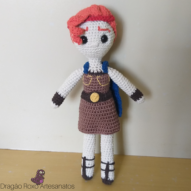 Ravelry: Hercules Amigurumi pattern by Dragão Roxo Artesanatos