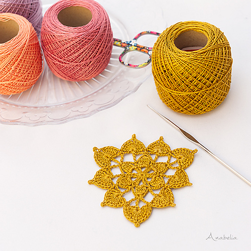 Ravelry: Fall lace triangles pattern by Anabelia Handmade