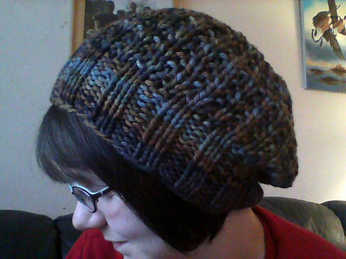 Ravelry: Slouchy Broken Rib Hat pattern by Jordan Altevers