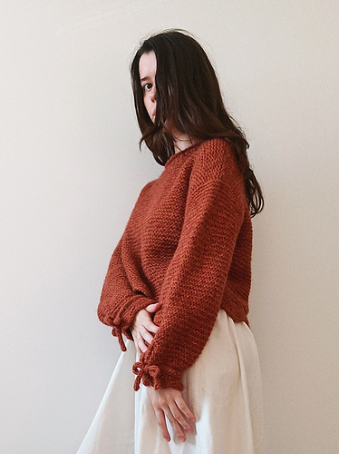 Ravelry: Crossandra Sweater Adult pattern by Nashwa Sakr
