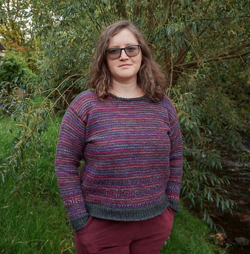 Ravelry: Sporeprint sweater pattern by Andrea Cretu