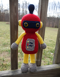Ravelry: AndreaDanielle's Robby the Robot Amigurumi