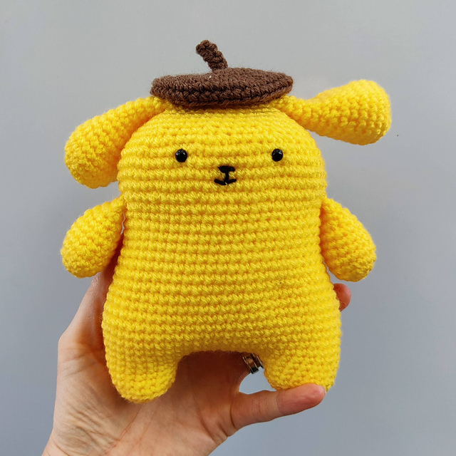 Ravelry: Yellow Dog Softie pattern by Andrea Leek