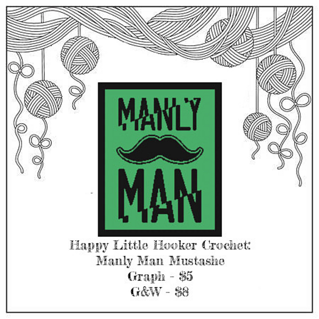 Ravelry: Manly Man Stash - GRAPH + WRITTEN pattern by Happy Little ...
