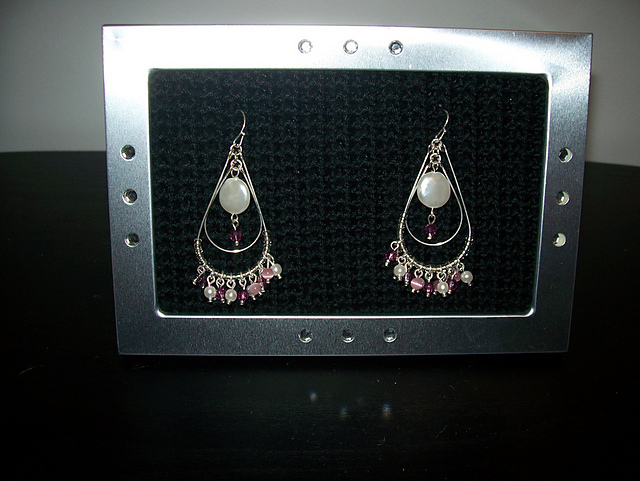 Ravelry: Crochet Earring Holder pattern by Angie Briggs