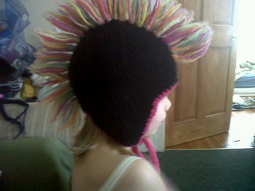 Ravelry: My Mohawk Hat pattern by Jackie Jaquette