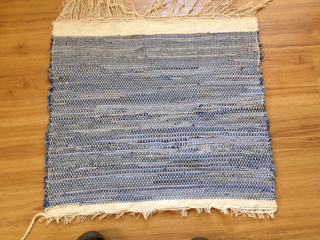 Ravelry: AngelaYandel's Blue Jean Rag-Rug Staircase Runner