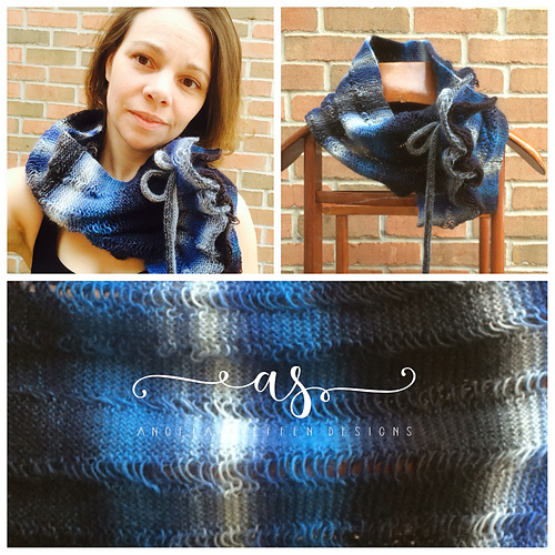 Ravelry: Fine Gauge Bulky Cowl pattern by Angela Steffen