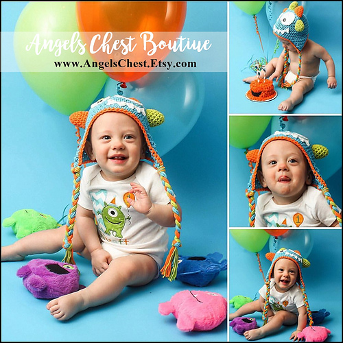 Ravelry: MONSTER Hat No. 78 pattern by Mary Angel Morris