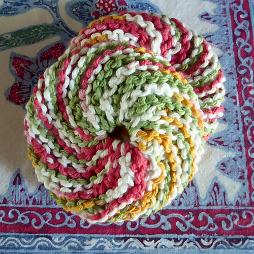 Ravelry: Garter Spiral Scrubbie pattern by Anne With