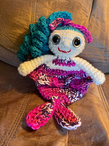 Ravelry: Miss-Shell lovey mermaid pattern by Angie Johnston