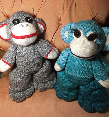 Ravelry: RUBY the Sock Monkey pattern by Ania A. Rebeil-Martin