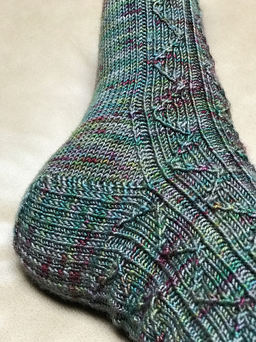Ravelry: Longest Day Socks pattern by Ann Budd