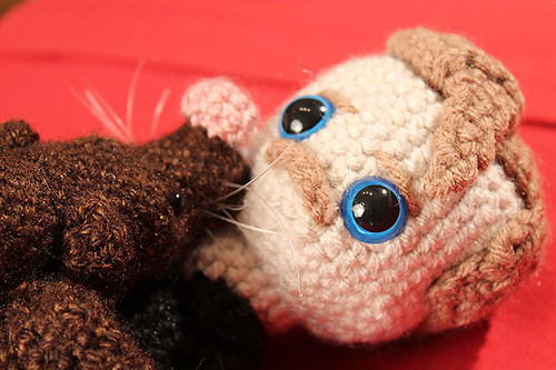 Ravelry: Menacing Rodent pattern by Ann D'Angelo