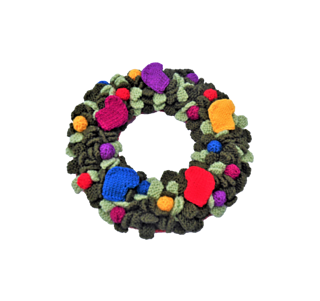 Ravelry: Christmas Door Wreath pattern by Ann Franklin