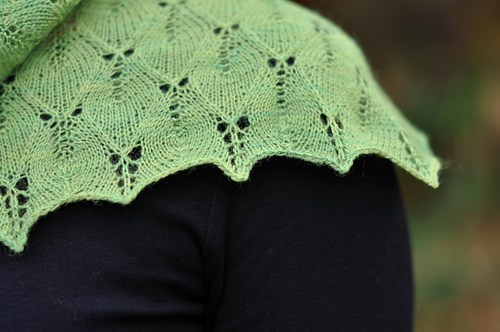 Ravelry: Lady of the Wood Wimple pattern by Ann Kingstone