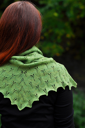 Ravelry: Lady of the Wood Wimple pattern by Ann Kingstone