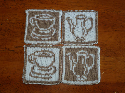 Ravelry: Coffee Cup Coasters pattern by Lina Wolf