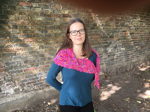 Ravelry: Desert Sunrise Wrap pattern by Anna Granta