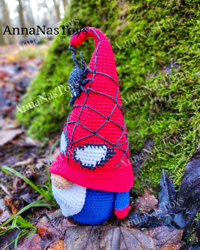Ravelry: Gnome spider pattern by Oksana Kovalenko