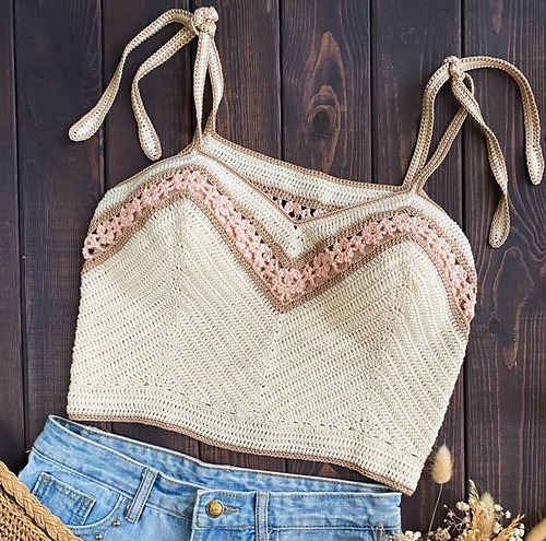 Ravelry: Monaco Top pattern by Anna Radaeva