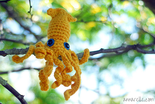 Ravelry: Realistic Squid pattern by Leah Coccari-Swift