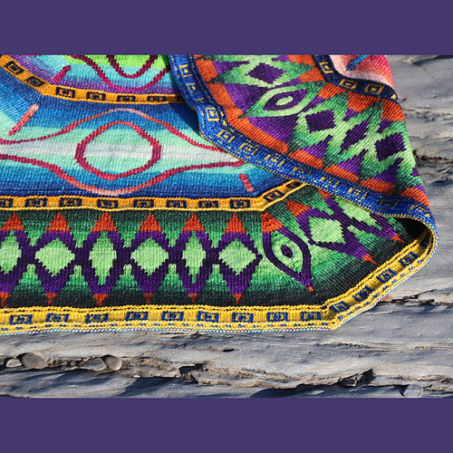 Ravelry: Northern Lights DK Blanket pattern by Lucy Neatby