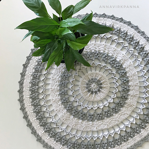 Ravelry: GrapeVine Mandala pattern by Anna Nilsson