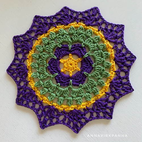 Ravelry: Viola mandala pattern by Anna Nilsson
