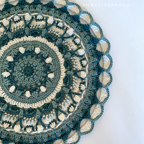 Ravelry: Cupcake mandala pattern by Anna Nilsson