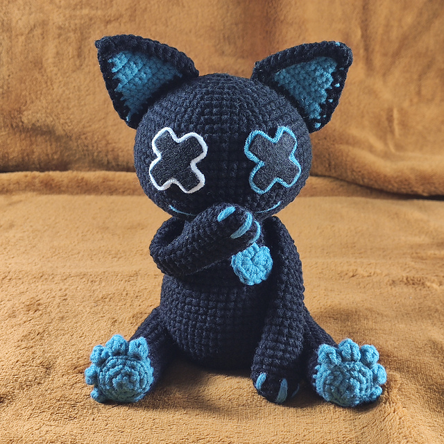 Ravelry: Creepy cat crochet pattern pattern by Anna Carax