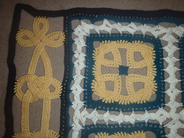 Ravelry: Annagasner's Celtic blanket