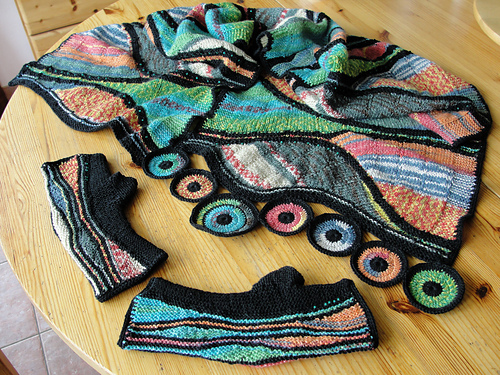 Ravelry: Hundertwasser Style pattern by Liane Staehler
