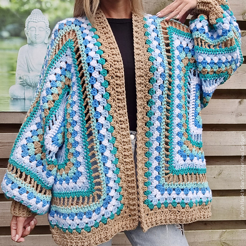 Ravelry: Indian Summer Hexa Cardigan pattern by Annah Haakt