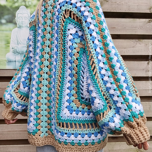 Ravelry: Indian Summer Hexa Cardigan pattern by Annah Haakt