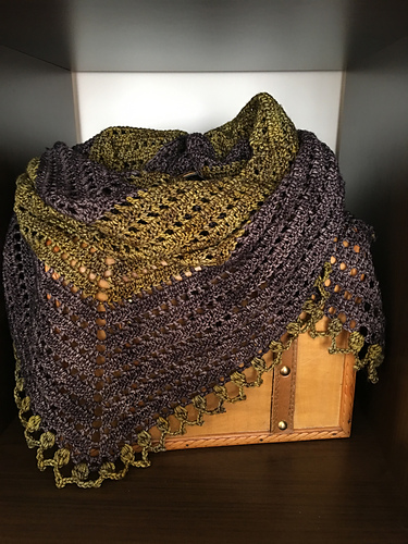 Ravelry: Top Down Shawl pattern by Nazanin S. Fard
