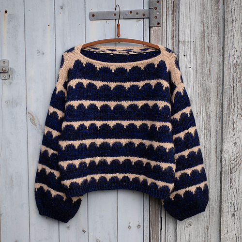 Ravelry: Robinia Sweater pattern by Anne Ventzel