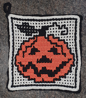Ravelry: Pumpkin Potholder pattern by Anneke den Outer